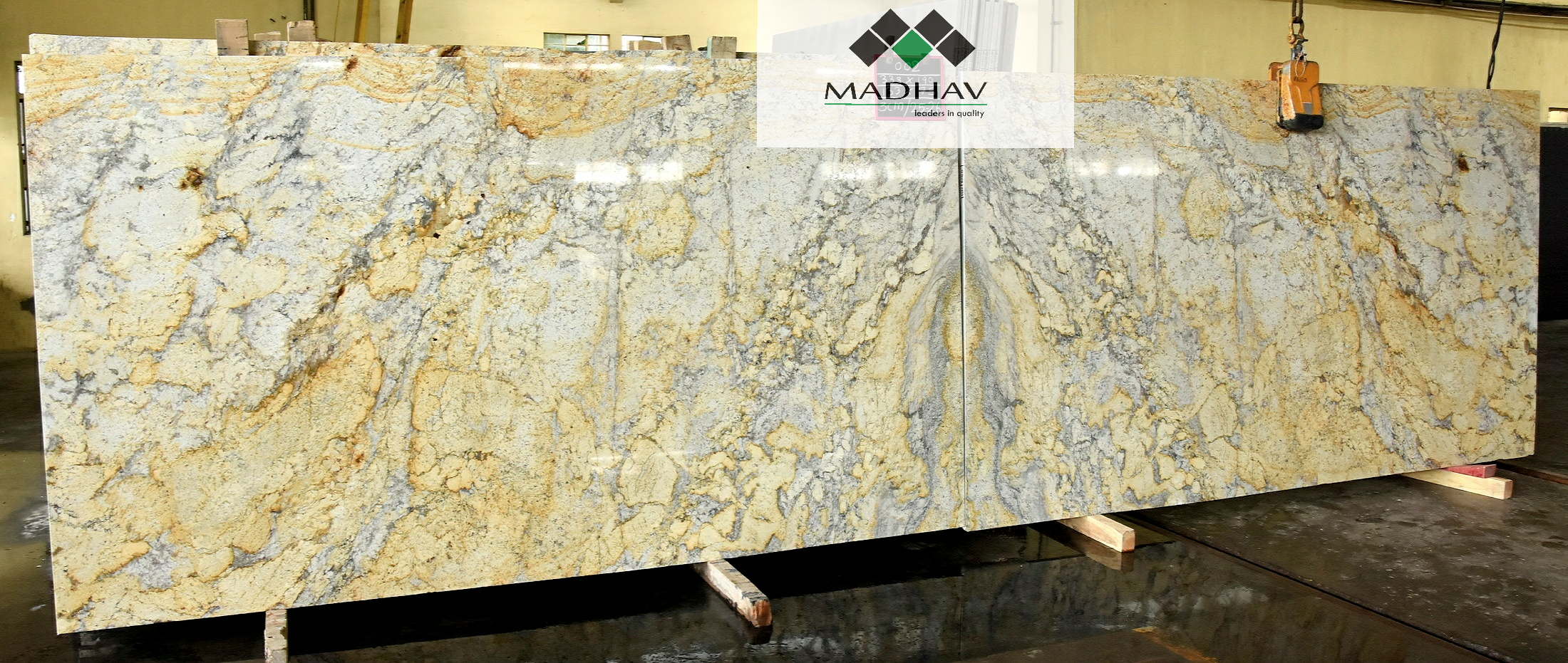 River Gold Granite Countertops